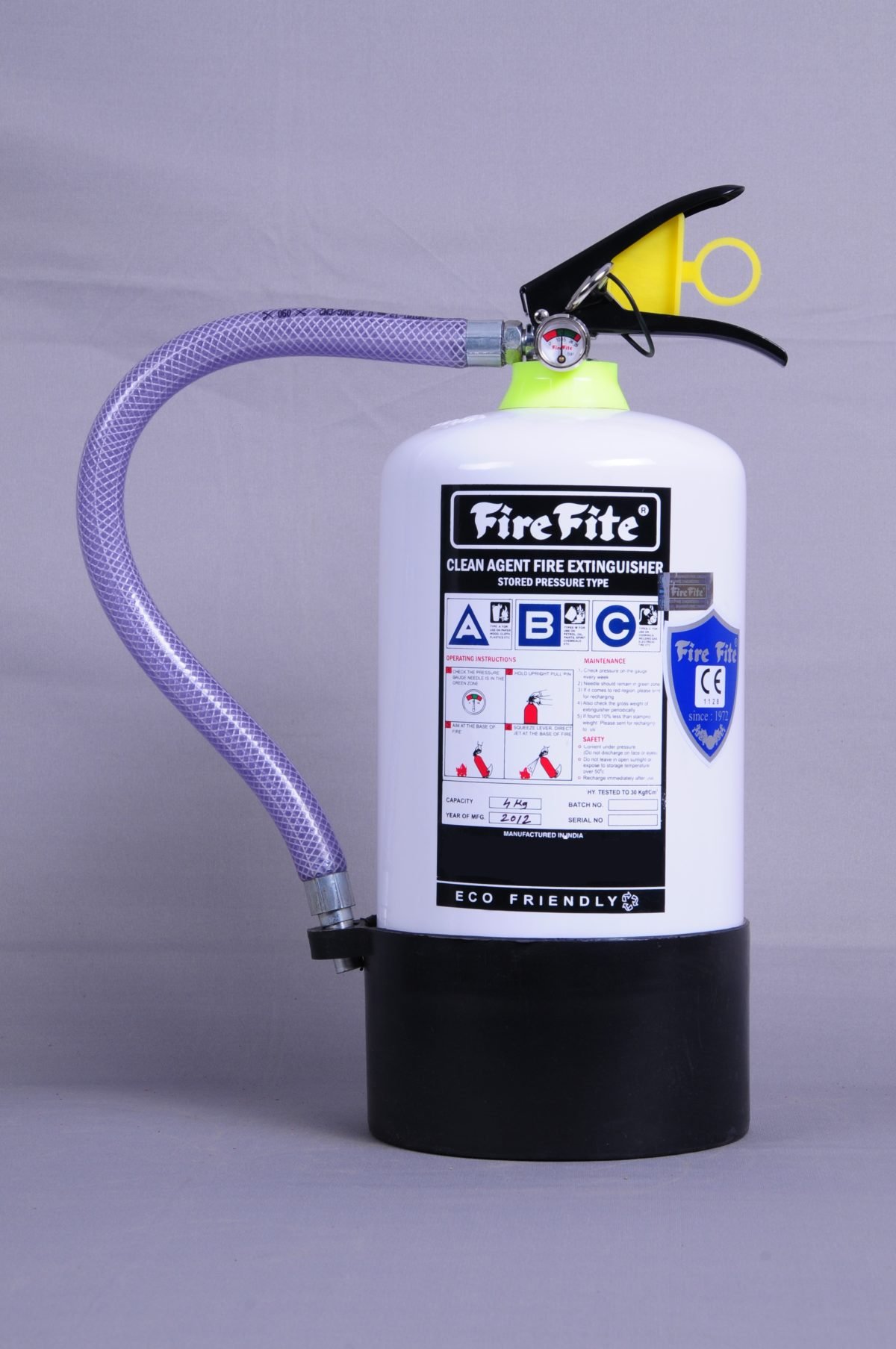 4 Kg Clean Agent Fire Extinguisher UL CE Approved - JK Fire